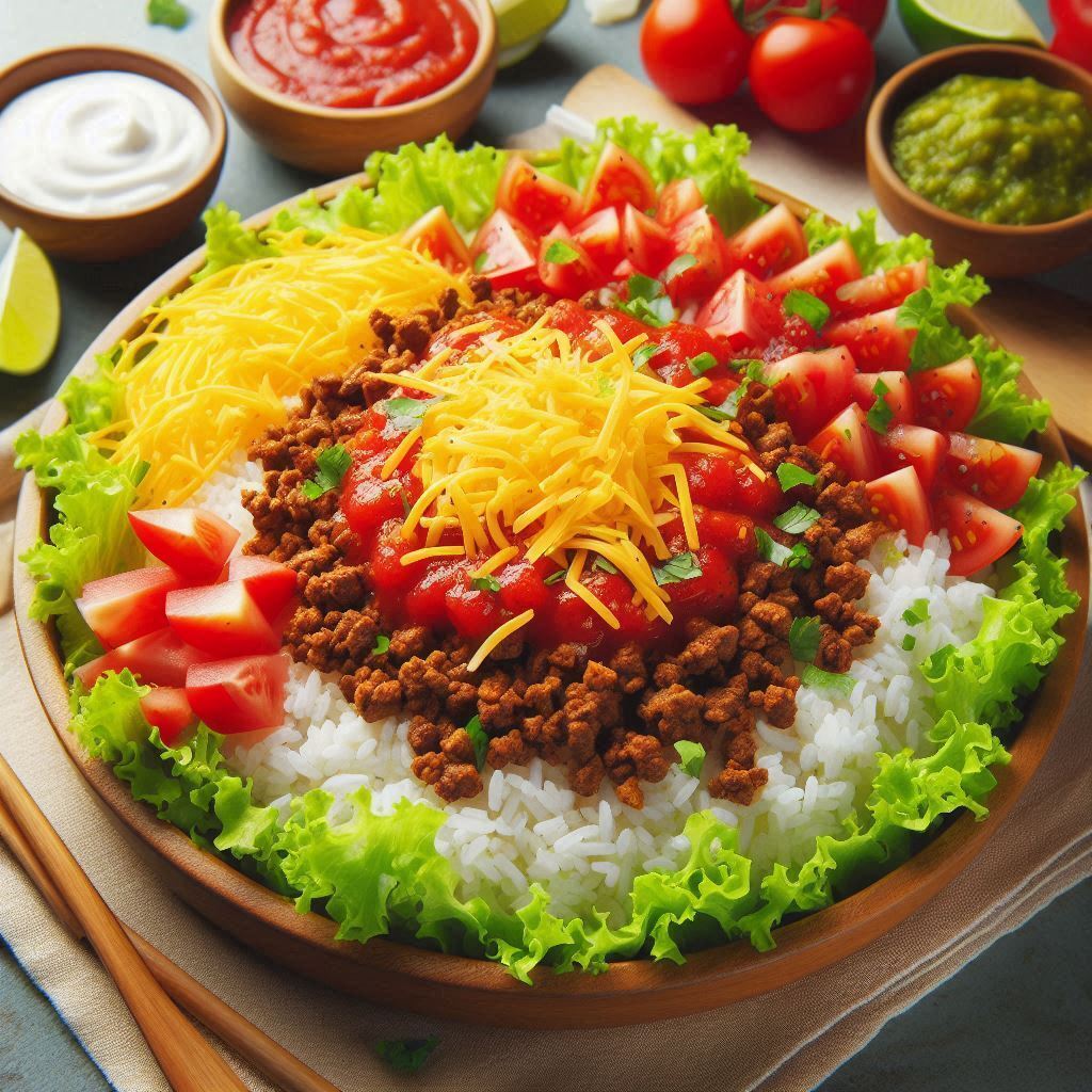 How to make Taco Rice recipe: royelfood